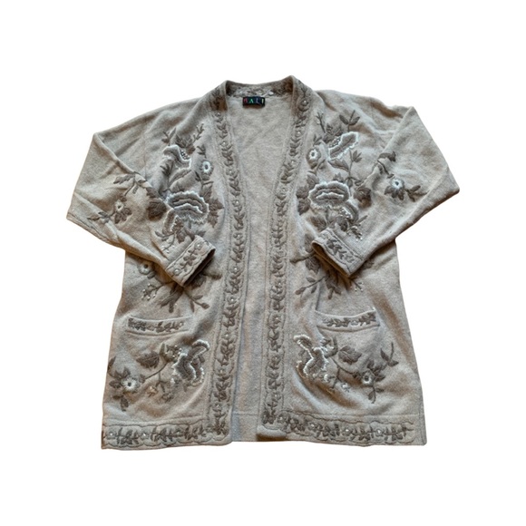 Bali | Sweaters | Vintage Wool And Angora Cardigan Size Small ...